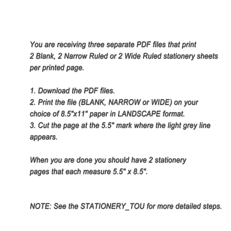 Printable Great Horned Owl Bird Stationery Download and Print Letter ...