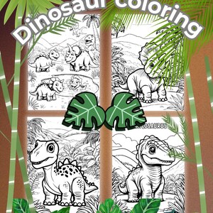30 Dinosaur Coloring Pages, Painting, Kids, Dinosaurs, Tyrannosaurus ...