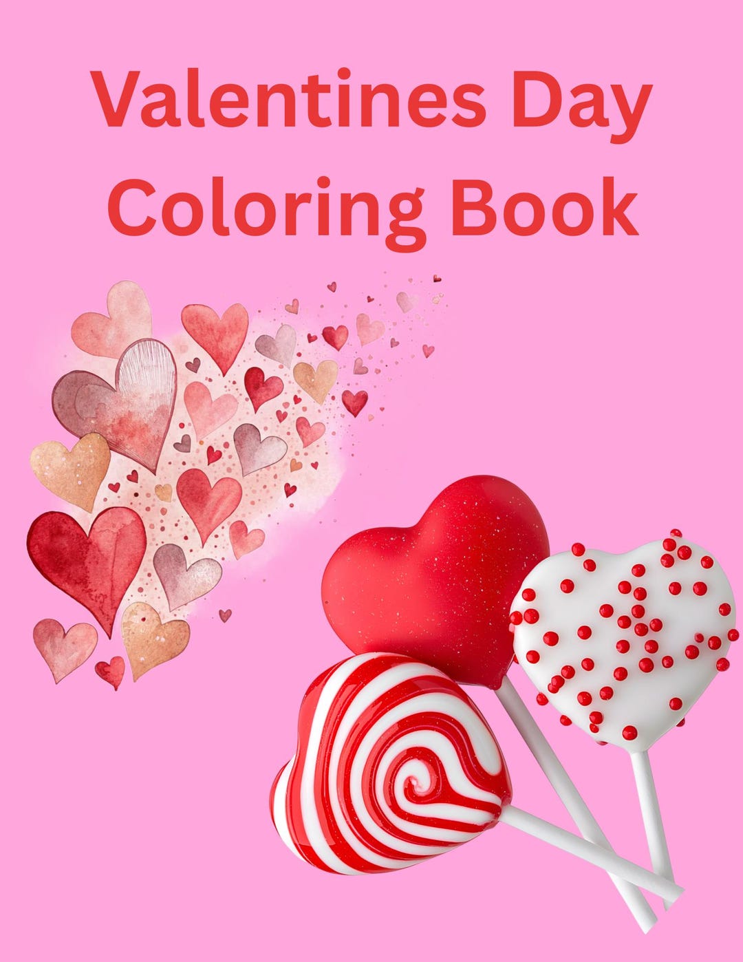 Valentine’s Day Coloring Book (10 Pages) PDF Digital Download #3 - Etsy