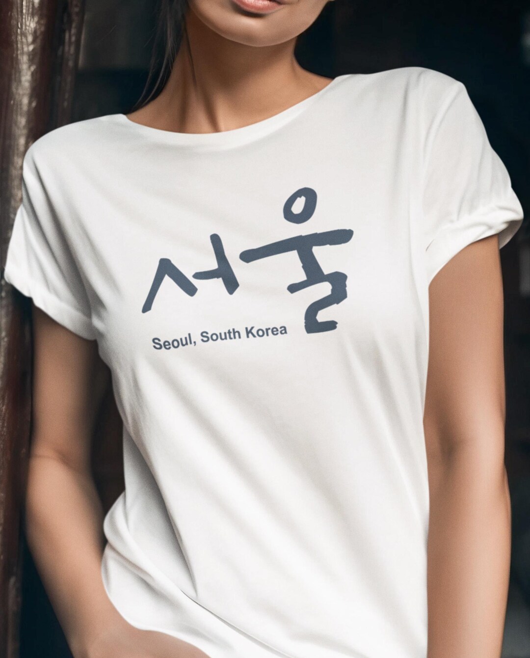 Seoul Tshirt Stylish Korean Apparel Kdrama Aesthetic Cloth Hangul ...