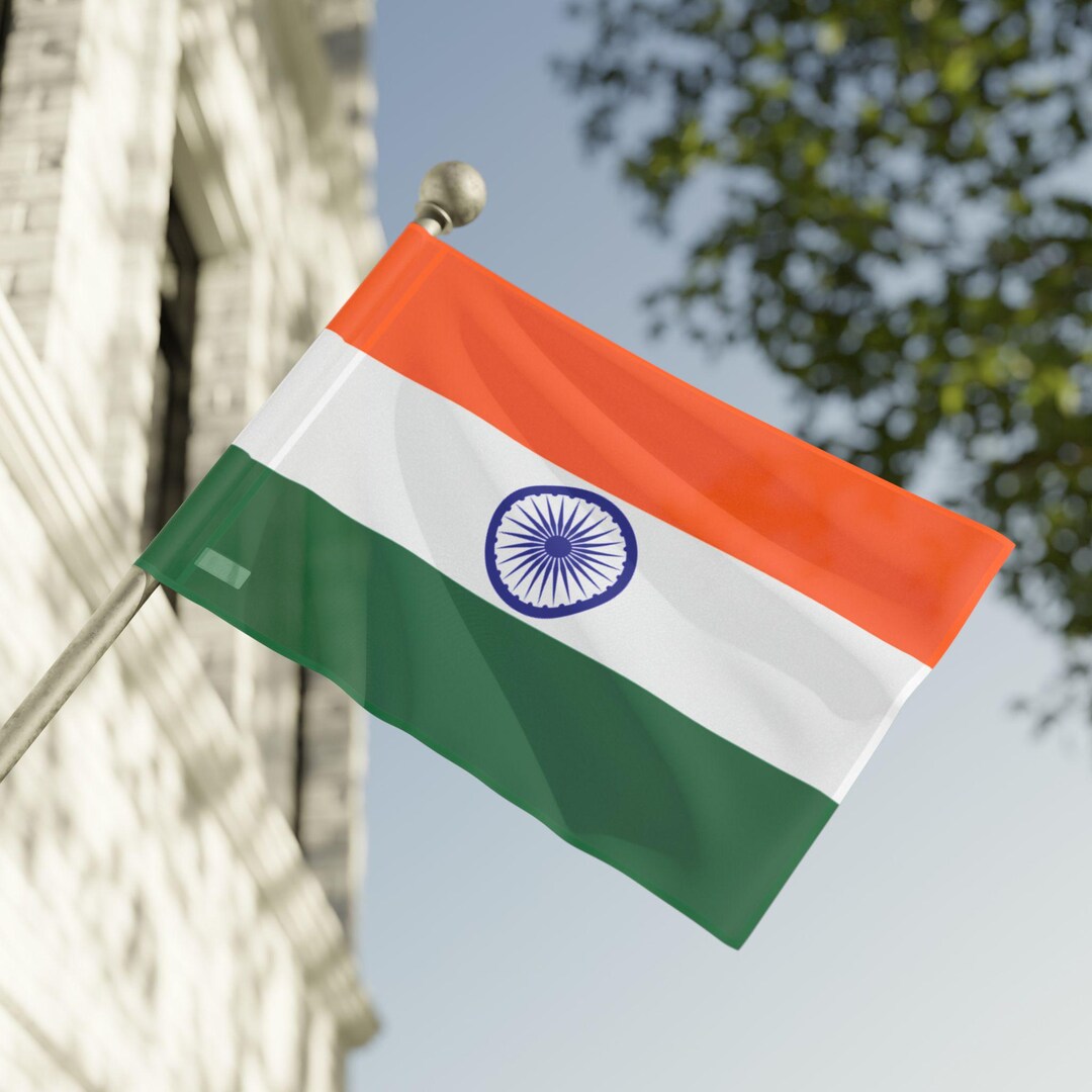 Indian Flag: Polyester Cultural Home Decor - Etsy