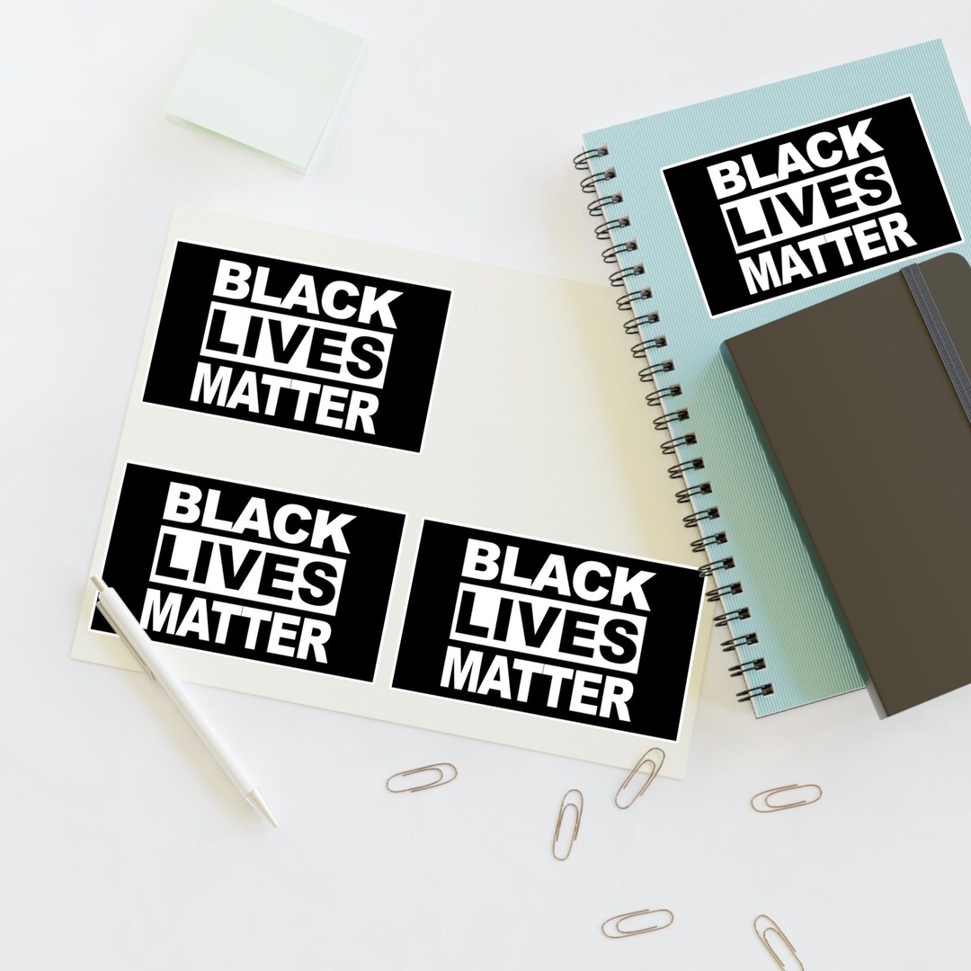 BLM Sticker Sheets: Black Lives Matter, Social Justice Decals - Etsy