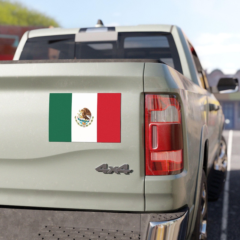 Mexican Flag Bumper Stickers - Etsy
