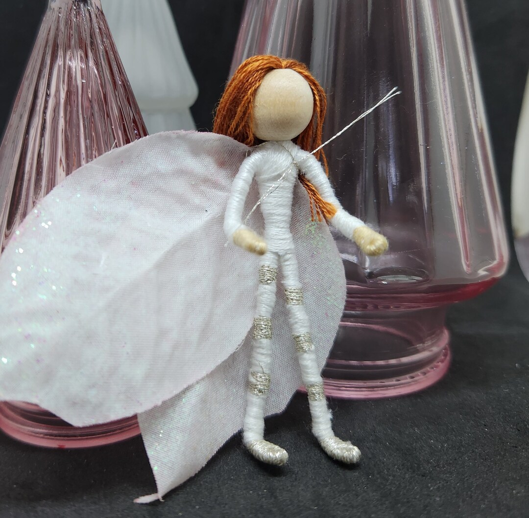 Christmas Elf - Snow Fairy, Waldorf Flower Fairy Doll, Frost Fairy ...