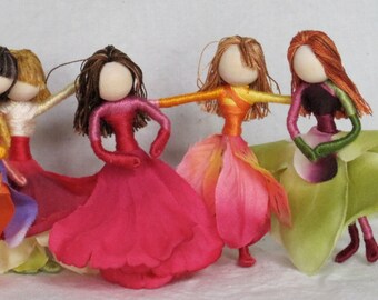 Flower Fairy PDF Doll Pattern Fairy Doll Instructions | Etsy