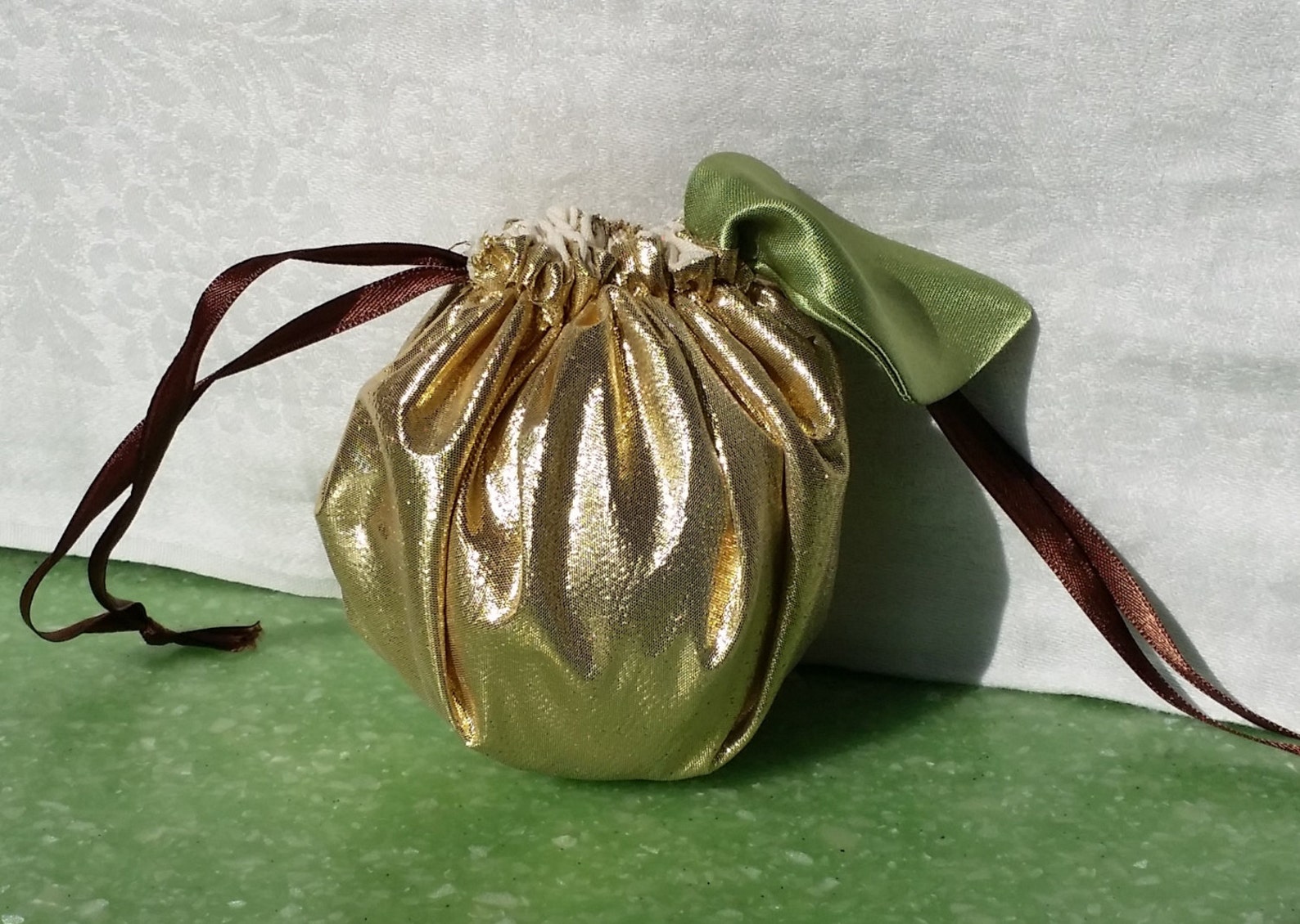 Apple Drawstring Bag, Jewelry, Wedding, Teacher Gift - Etsy