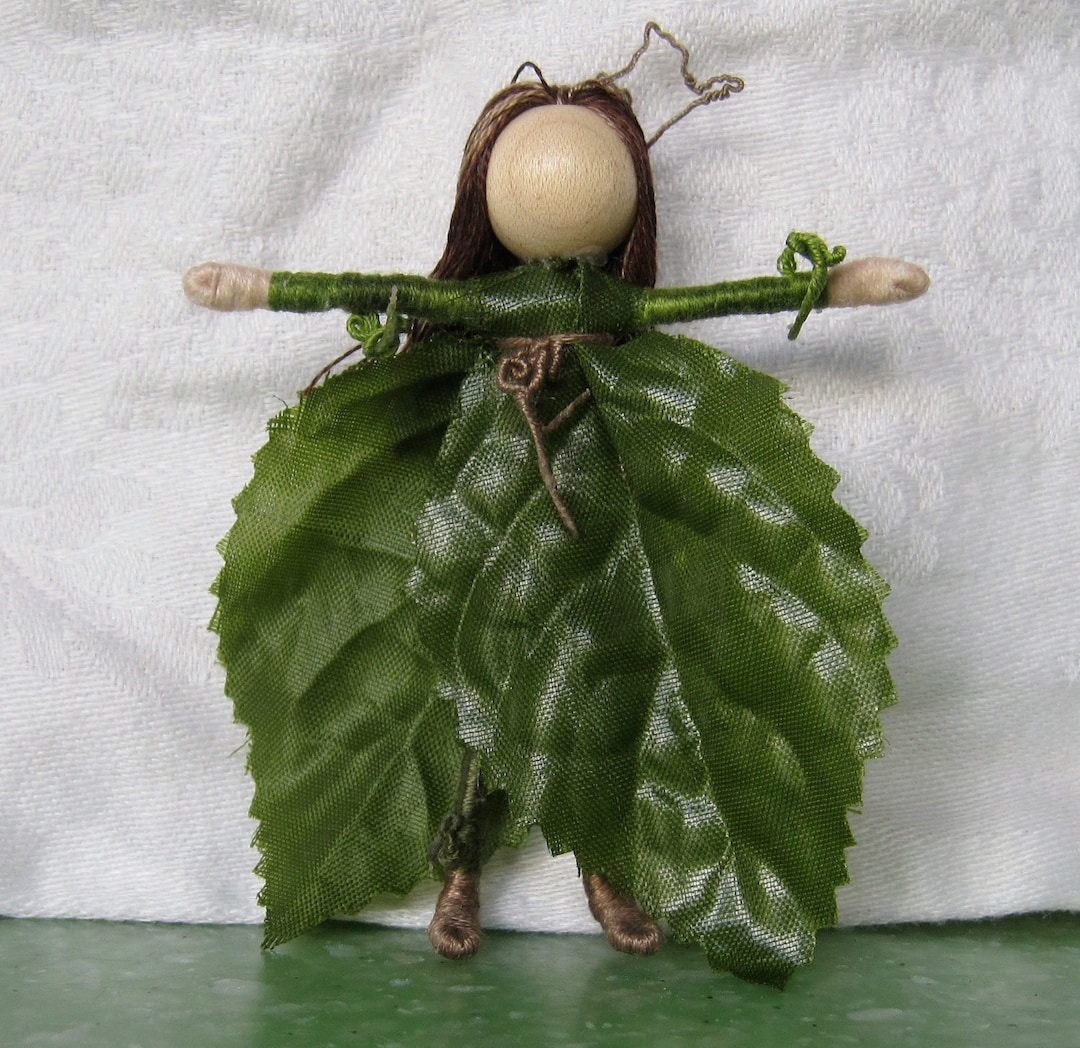 Mother Nature Doll With Vines - Flower Fairy Doll - Waldorf Doll ...
