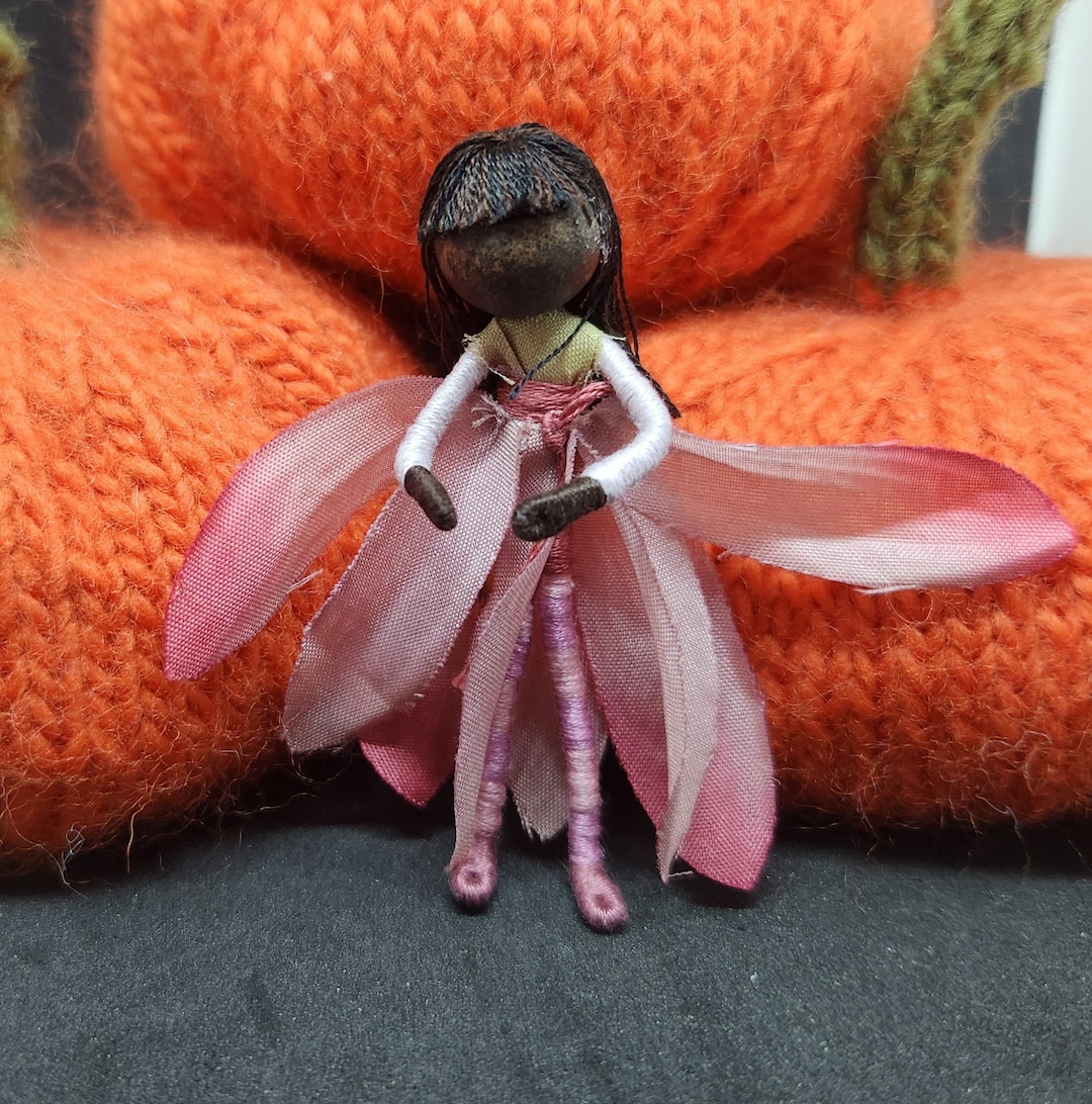 Waldorf Flower Fairy Doll - Seasonal Doll - Art Doll, Worry Doll, Faery ...