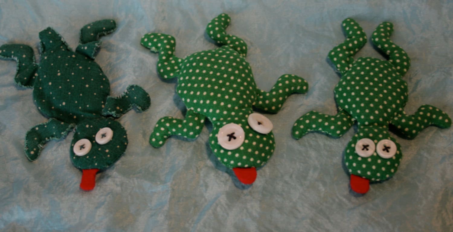 Frog Finger Puppet - Etsy