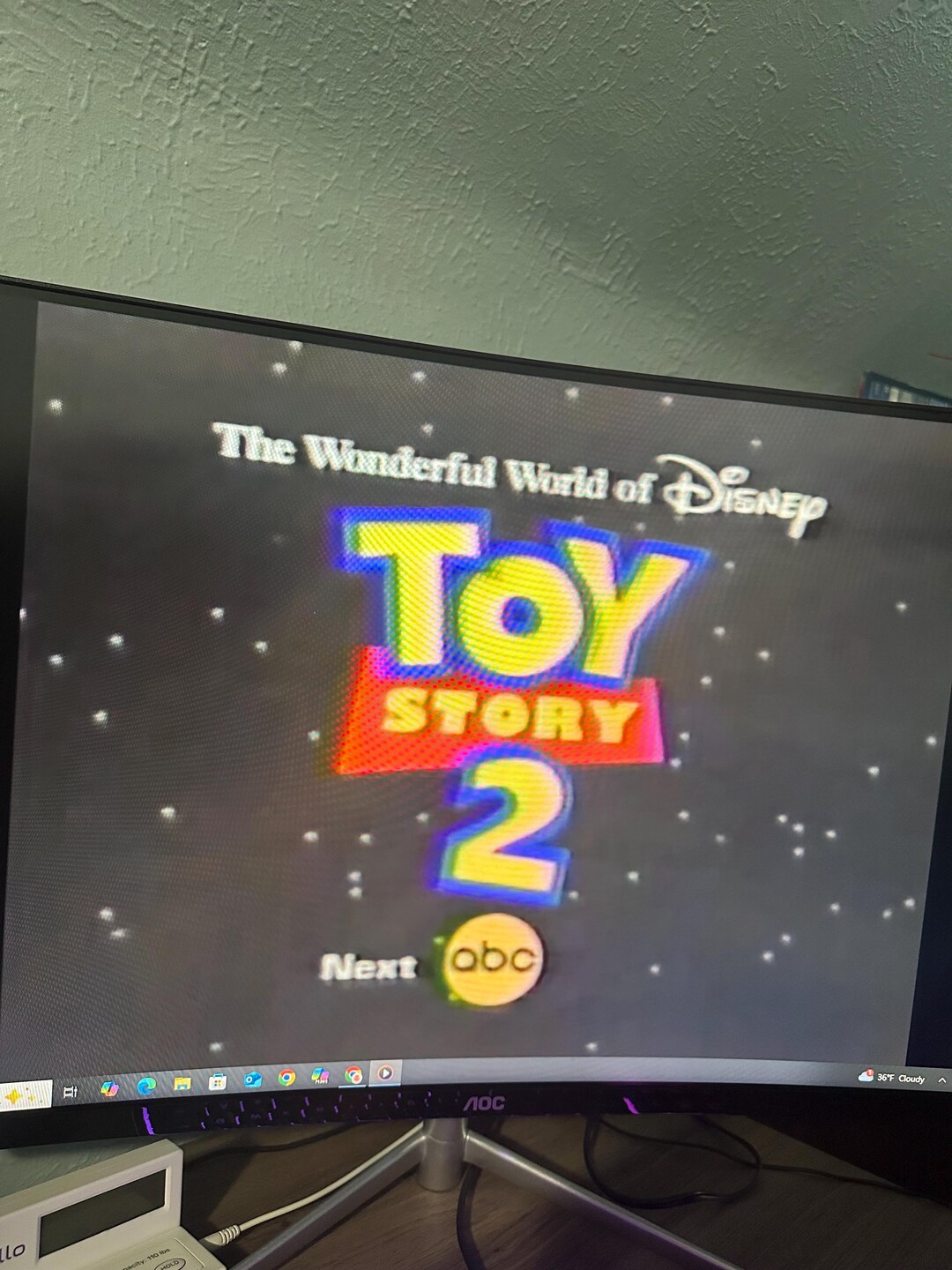 11/4/2001 ABC Television Premiere Toy Story 2 Wonderful World of Disney ...