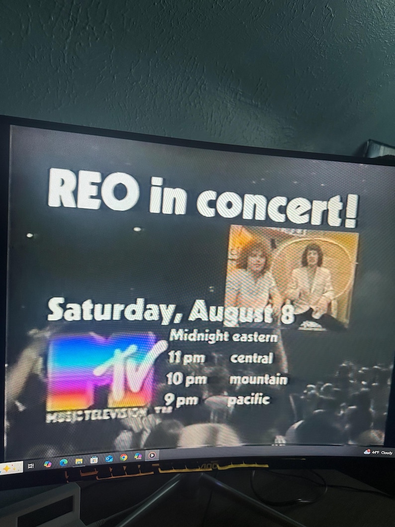 MTV Channel Inception First 2.5 Hours (12am on 8/1/1981) VCR Recording ...