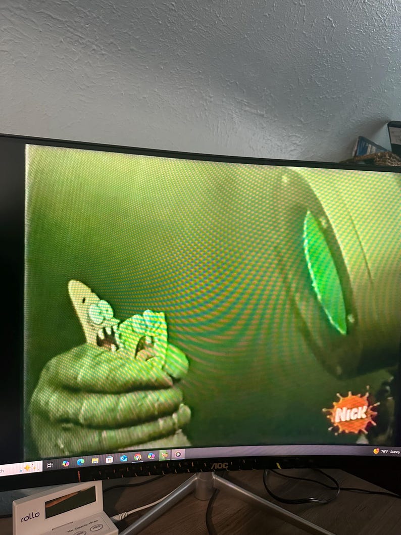 2007 Nickelodeon Spongebob Squarepants Movie VCR Recording OG ...