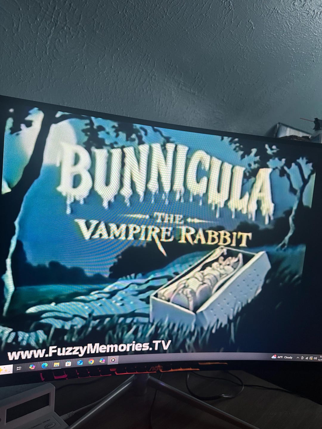 Bunnicula the Vampire Rabbit ABC Weekend Special (10/29/1983) VCR ...