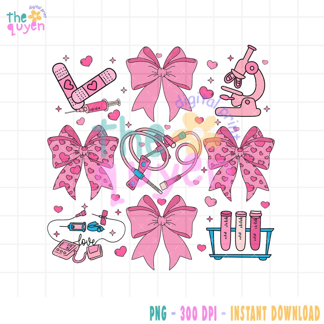 Valentine's Phlebotomy Png, Valentine Day Phlebotomy Png, Bow Shirt ...