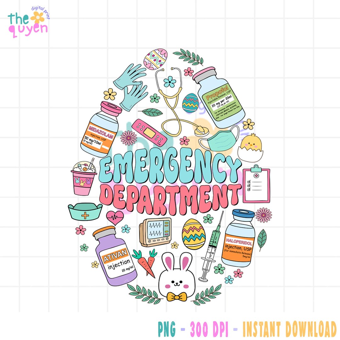 Easter Emergency Department Png, Er Dept Easter Nurse Png, ER Nurse ...