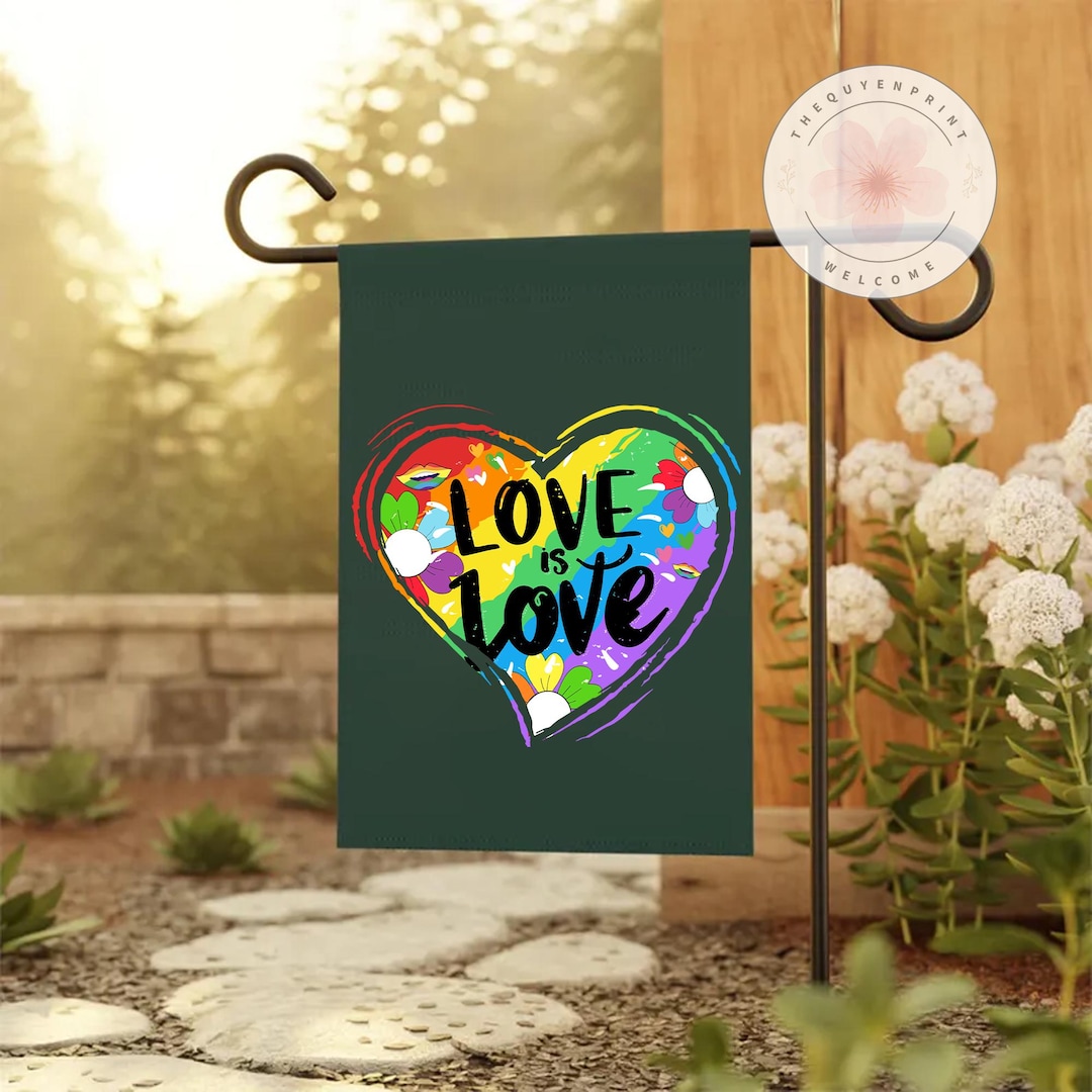 Love is Love Flag, Pride Rainbow Flag, Pride Flag, Equality Flag, LGBTQ ...