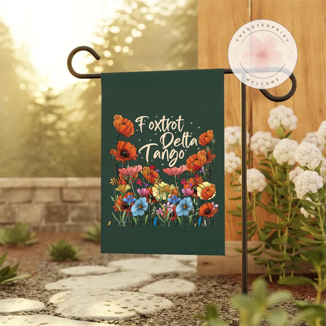 Foxglove Daisy Tulip Flag, FDT Flag, Feminist Flag, Funny Political ...