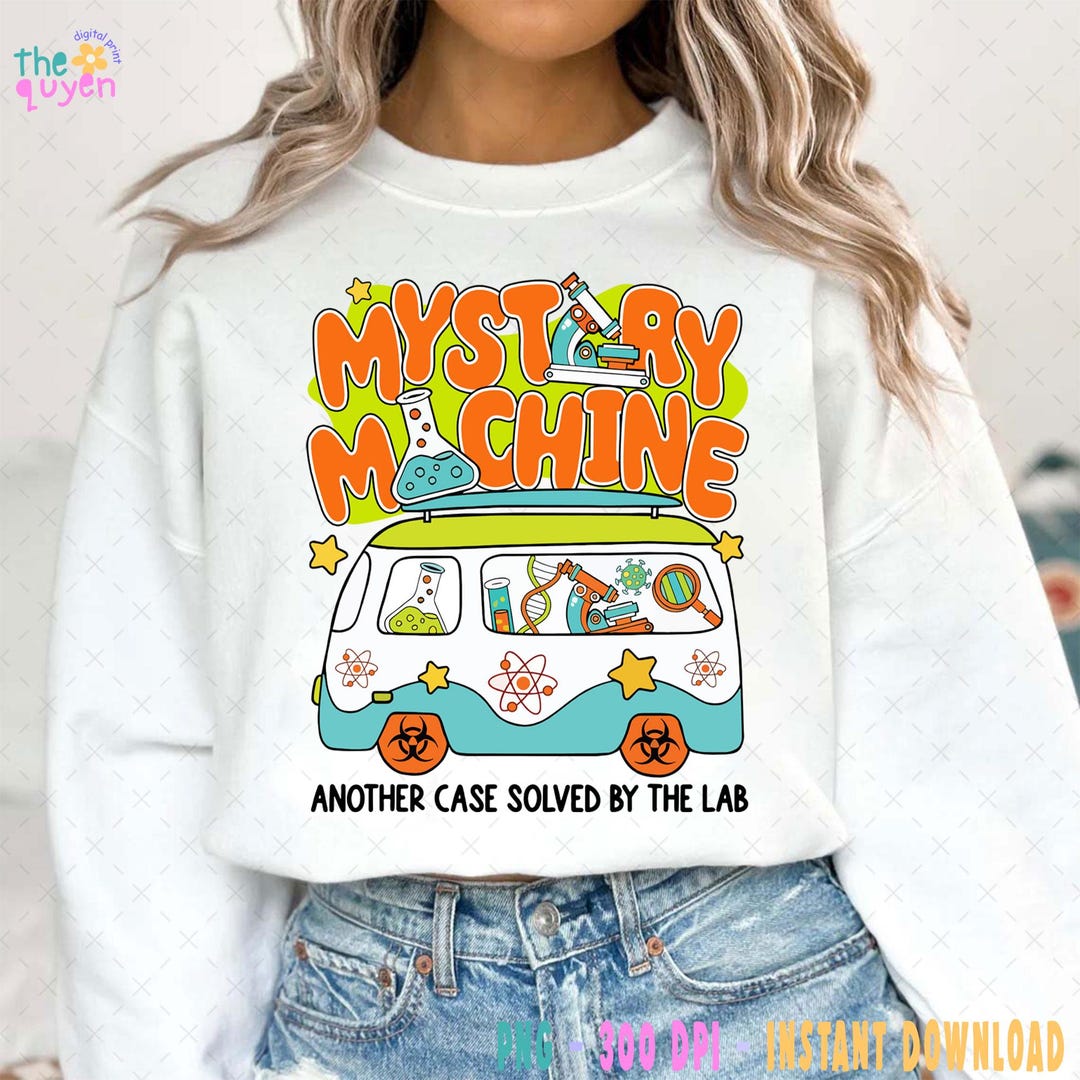 Lab Week 2025 Mystery Machine Png, Mystery Machine of Diagnostics Png ...
