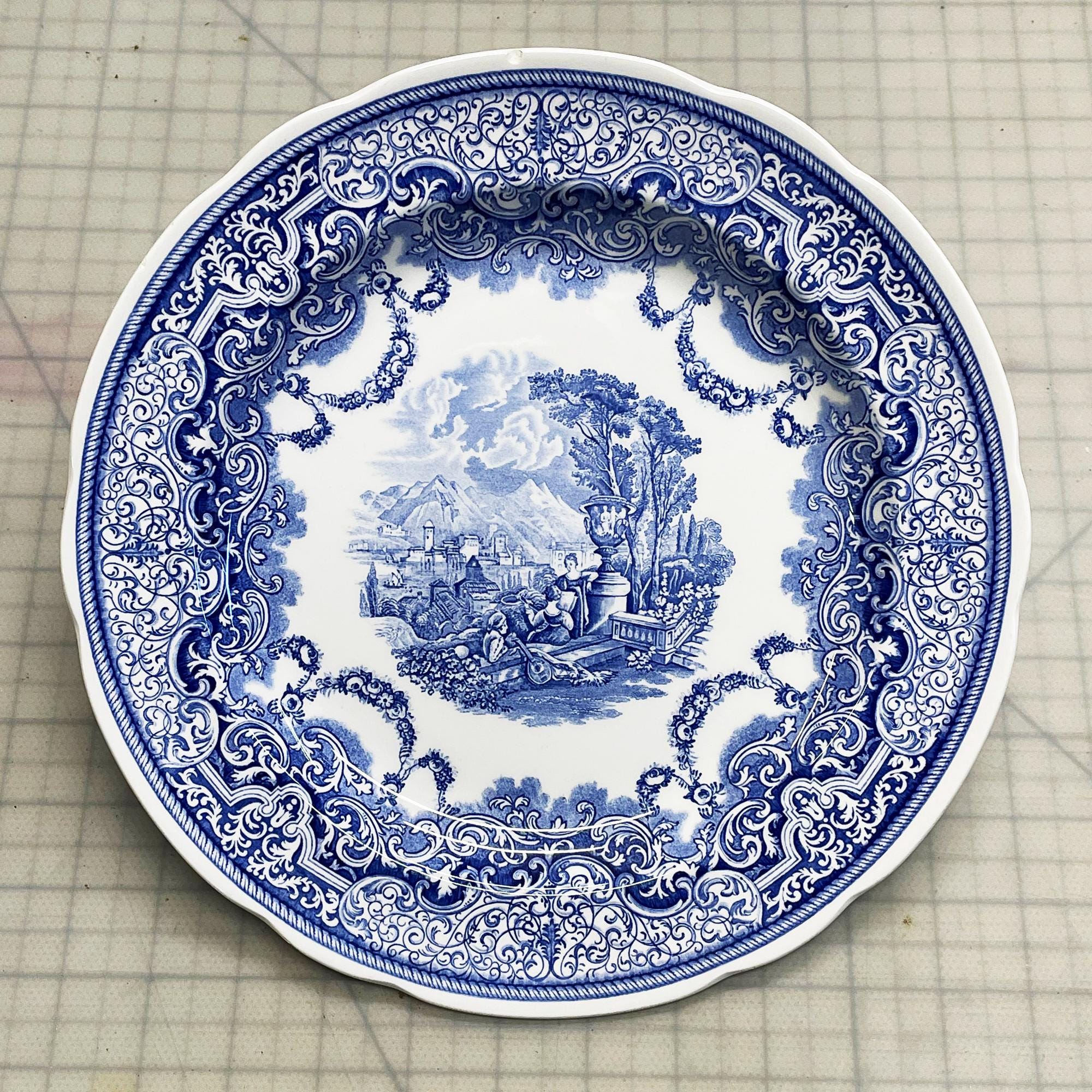 Spode Blue Room Collection Continental Views - Etsy