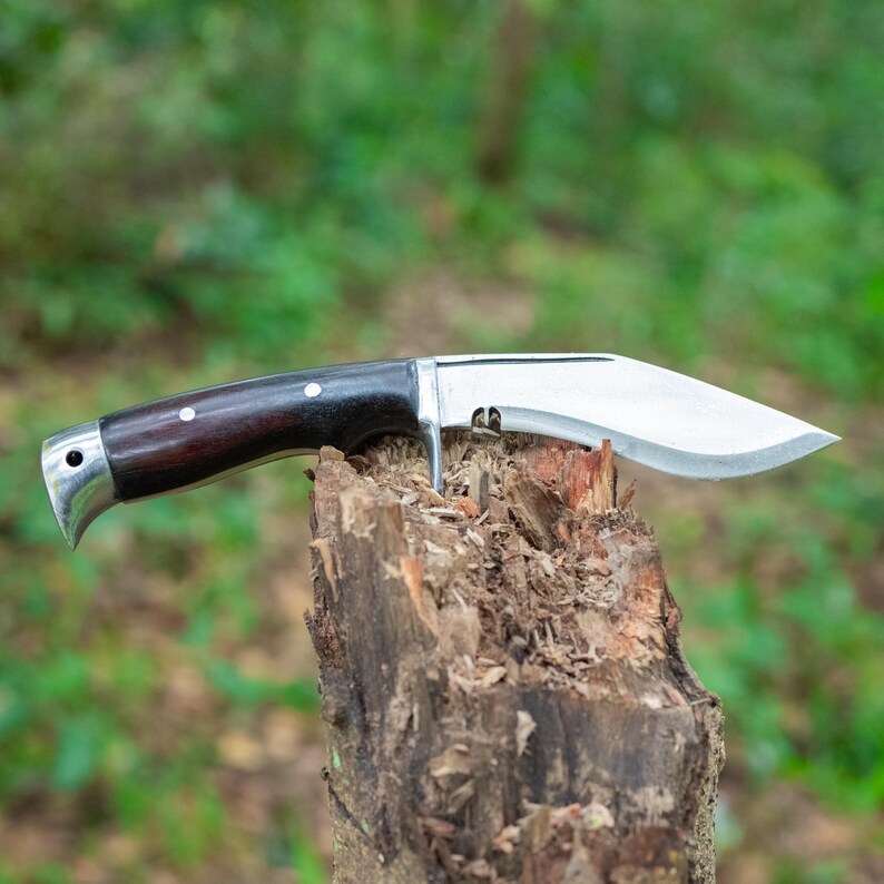 4 Inch Hand Forged Gurkha Kukri Knife Gift for Him I American Eagle Knife Horn Handle - Etsy