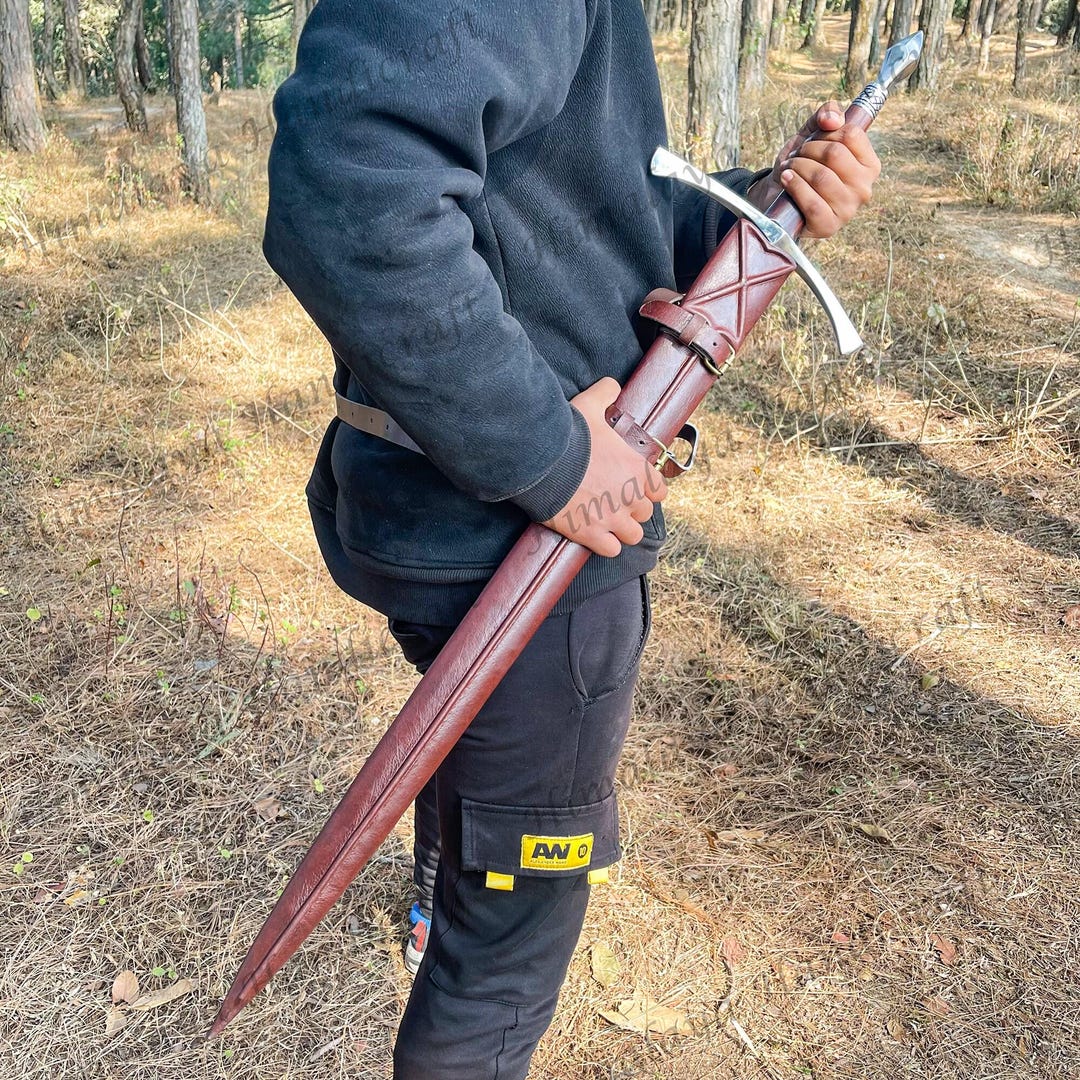 29-inch Sword - Viking Sword - Ready to Use - Rosewood Handle ...