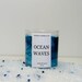 Ocean Waves Candle 12oz - Handmade Soy Wax | Fresh Coastal Scent ...