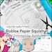 DIY Roblox Paper Squishy Printable | Baddie Paper Doll Template | Art ...