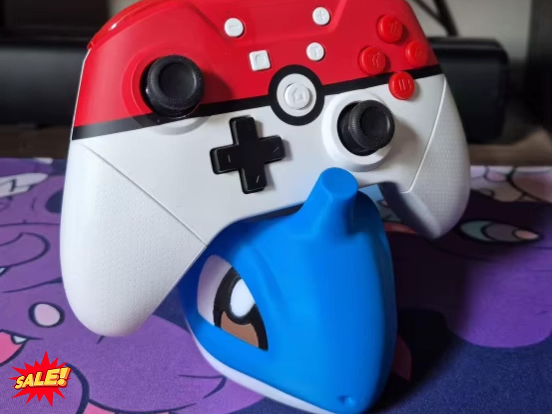 Pokemon Controller Holder for PS5 PS4 Xbox Nintendo Switch, Fun Anime ...