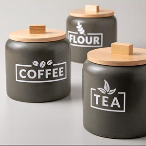 Canister Label's - Etsy