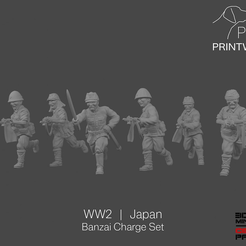 Japanese Soldier Mini - Etsy
