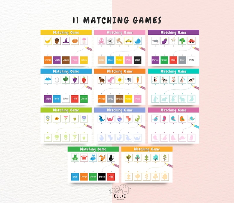 Activity Sheets for Kids Printable Educational Games for Preschoolers ...