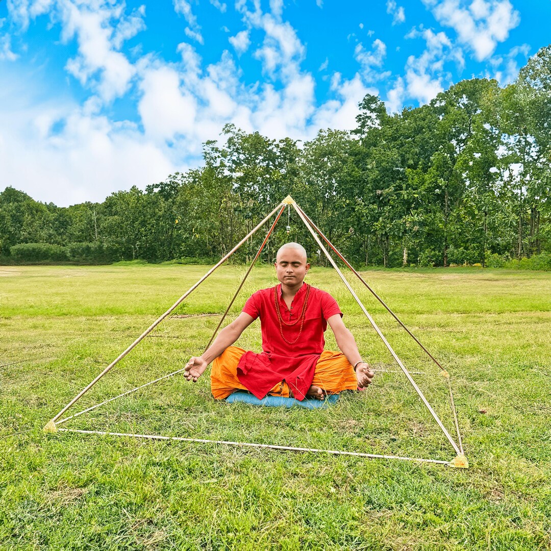 5 Feet Giza Lite Duty Deluxe Pyramid With 5 Orgonite Connector Kit & 8 Maine Pipe - Etsy