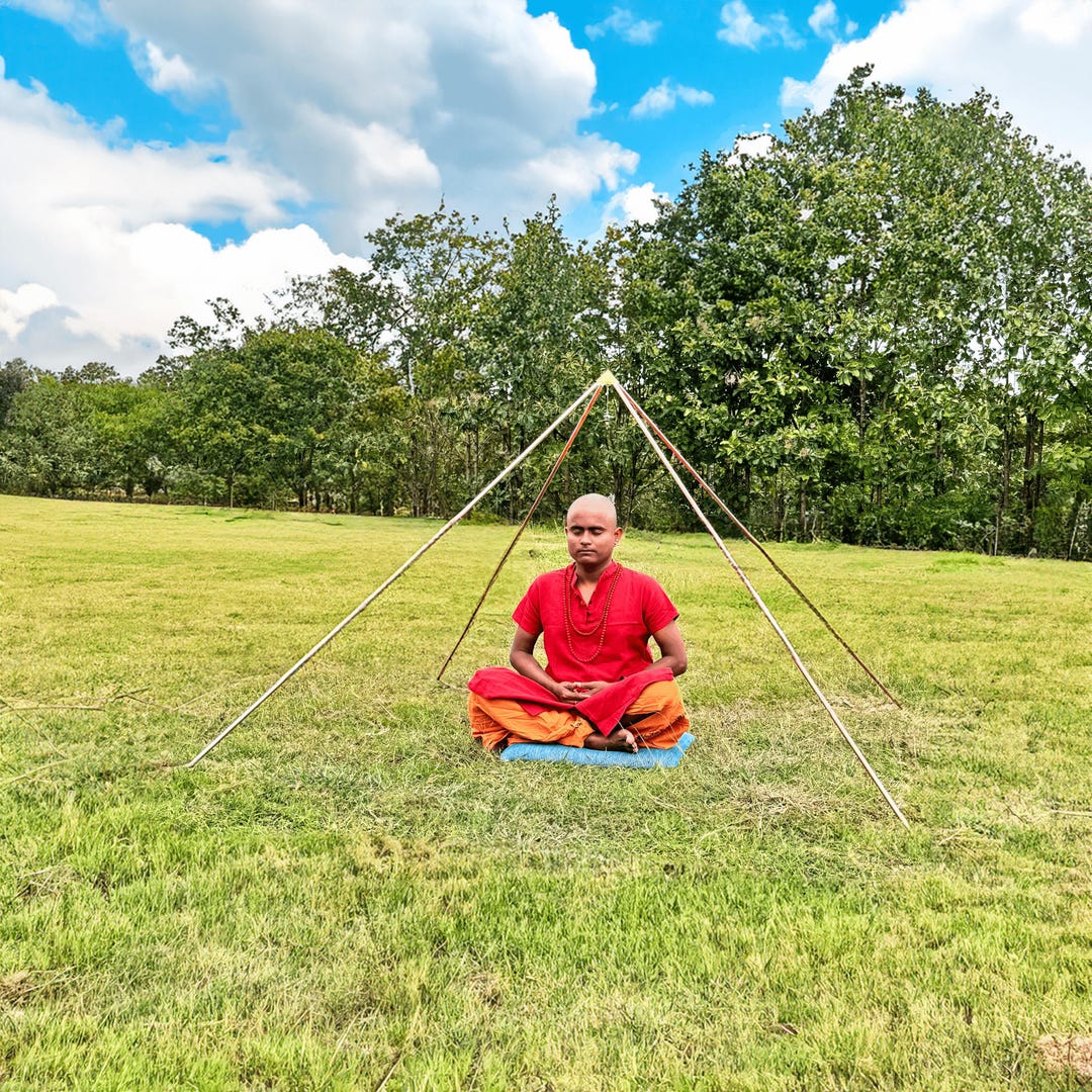 5 Feet Giza Lite Duty Portable Pyramid With Top Orgonite Connector Kit & 4 Maine Pipe - Etsy