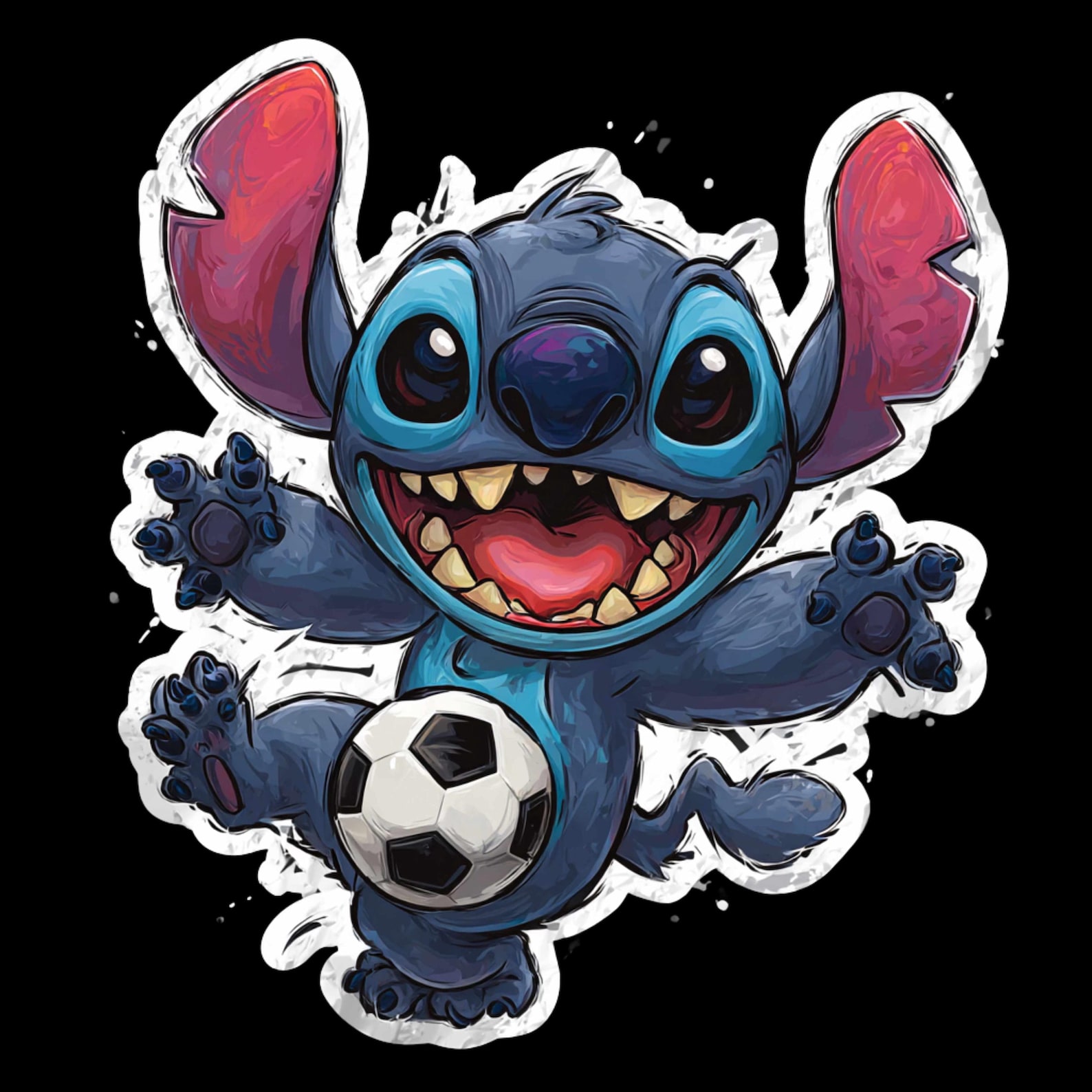 27 Cute Stitch Digital Sticker Pack – Funny, Cool and Colorful Kids ...