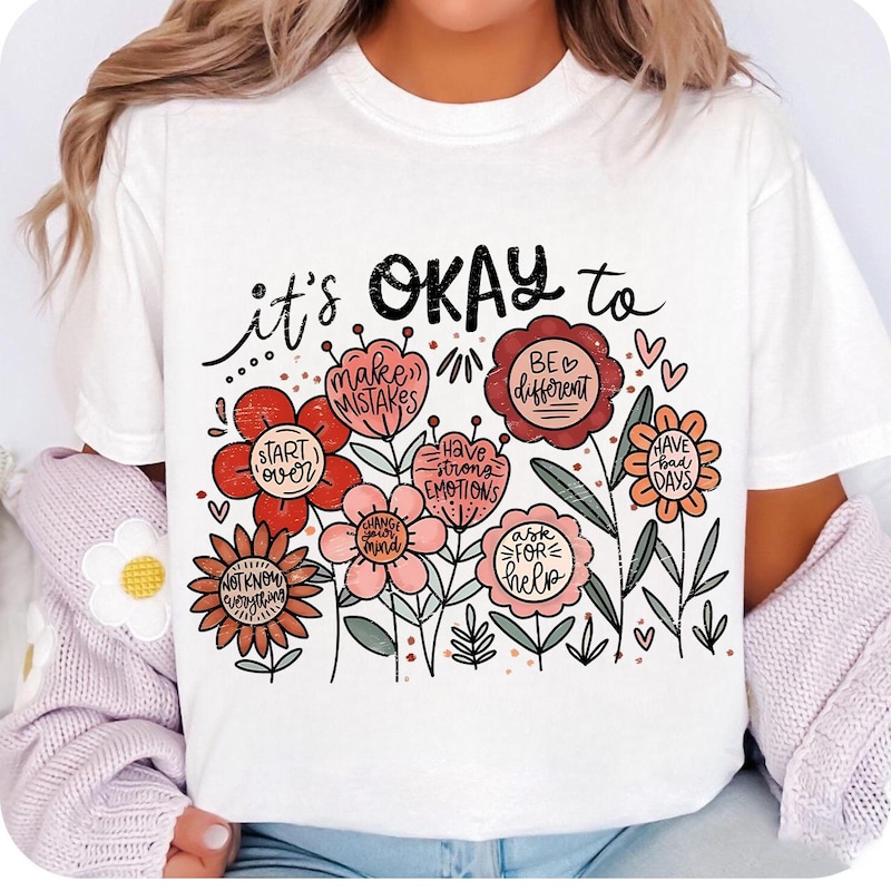 Flower Its Okay Png - Etsy