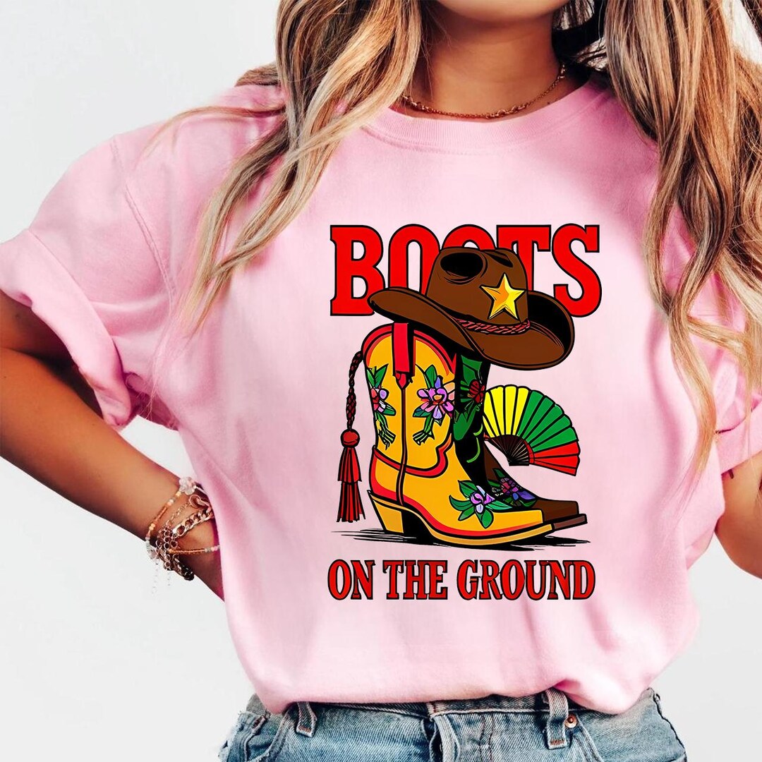 Boots on the Ground Juneteenth PNG, Cowgirl Cowboy Boots Png, Cowgirl ...