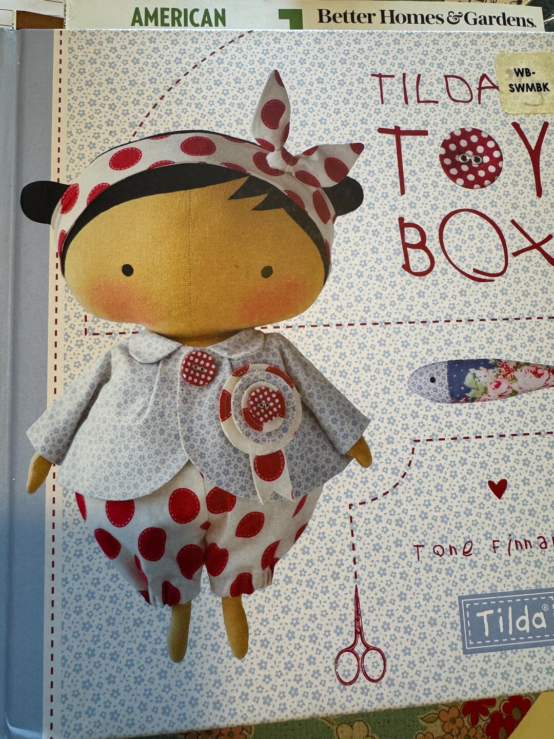 Tilda Toy Box Book Tone Finnanger Toys and Quilts - Etsy