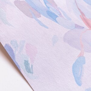 Abstract Blooms Wallpaper - Violet, Abstract Floral Wallpaper, Retro ...