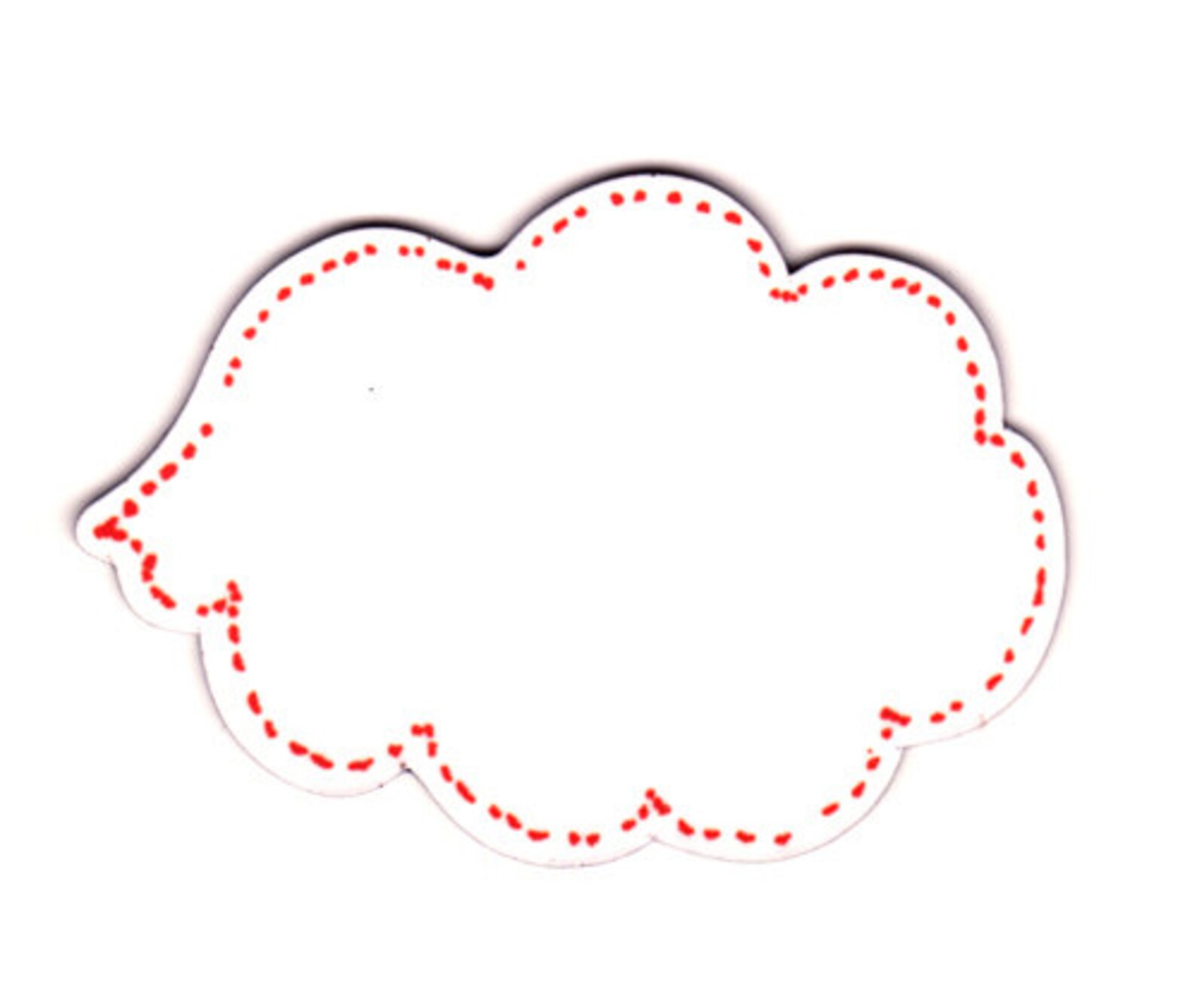 Dry Wipe Speech Bubble Magnet Write Your Own Messages - Etsy