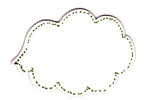 Dry Wipe Speech Bubble Magnet Write Your Own Messages - Etsy