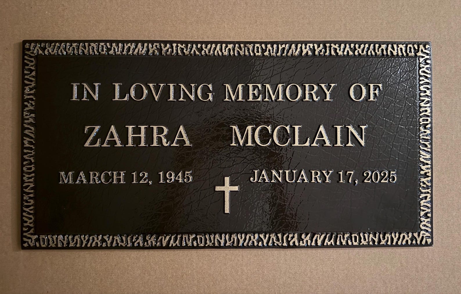 24"x12" Bronze Grave Marker, Military Veteran Grave Marker - Etsy