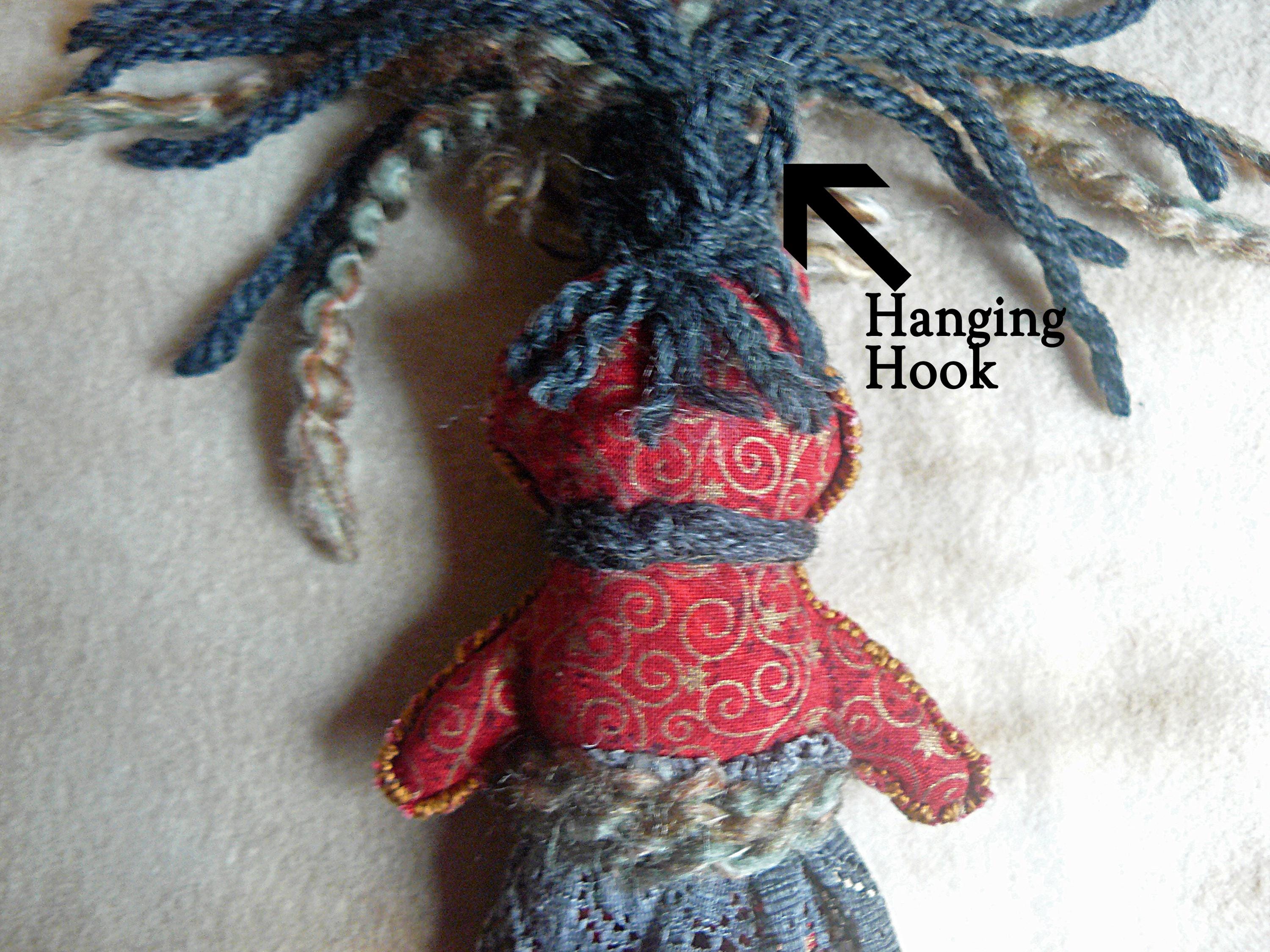One of a Kind Voodoo Karma Doll, Spirit Poppet, Potection Effigy ...