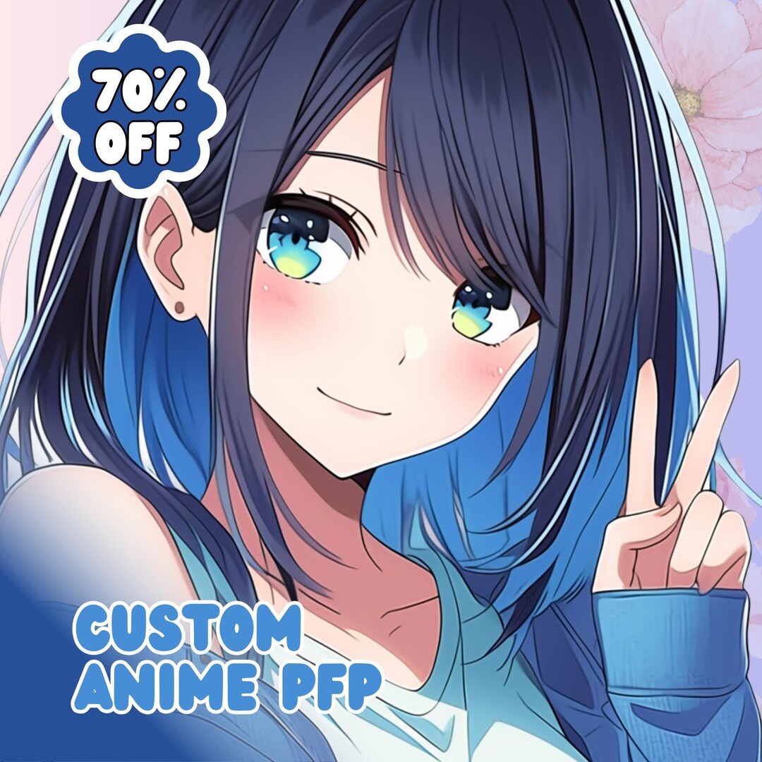 CUSTOM PFP | Anime Character Commission, Custom Anime, OC, Anime Avatar ...