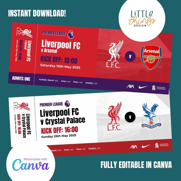Liverpool Fc Printables - Etsy UK