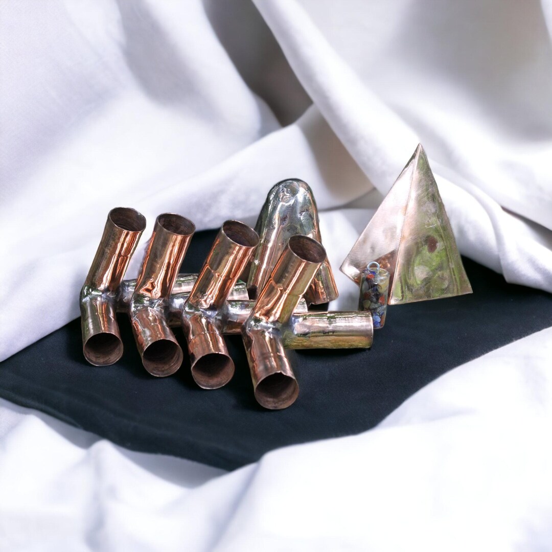 Russian 28 Mm Copper Meditation Pyramid Kit Without Copper Main Pipes ...