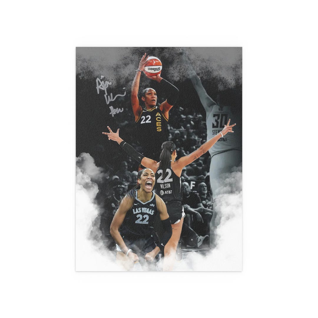 Aja Wilson Poster - Etsy