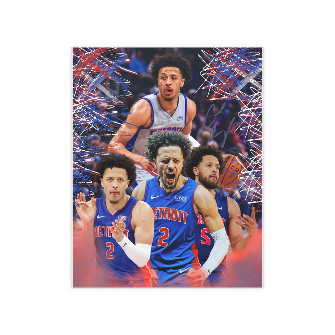 Cade Cunningham Poster - Etsy