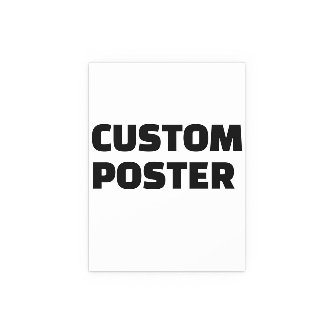 Custom Silk Posters - Etsy