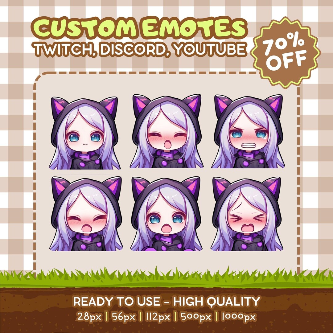 Custom Emotes for Gamers Unique and Fun Designs, Badges, Twitch ...