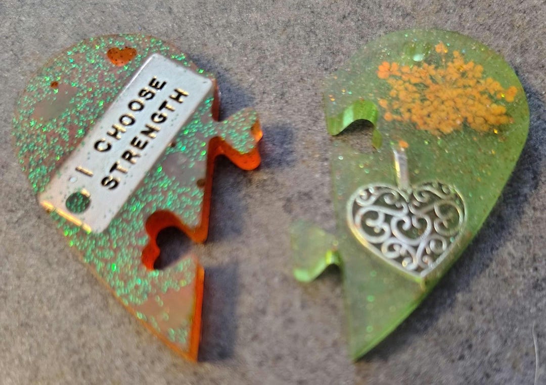 Interlocking Heart Puzzle Pieces - Etsy